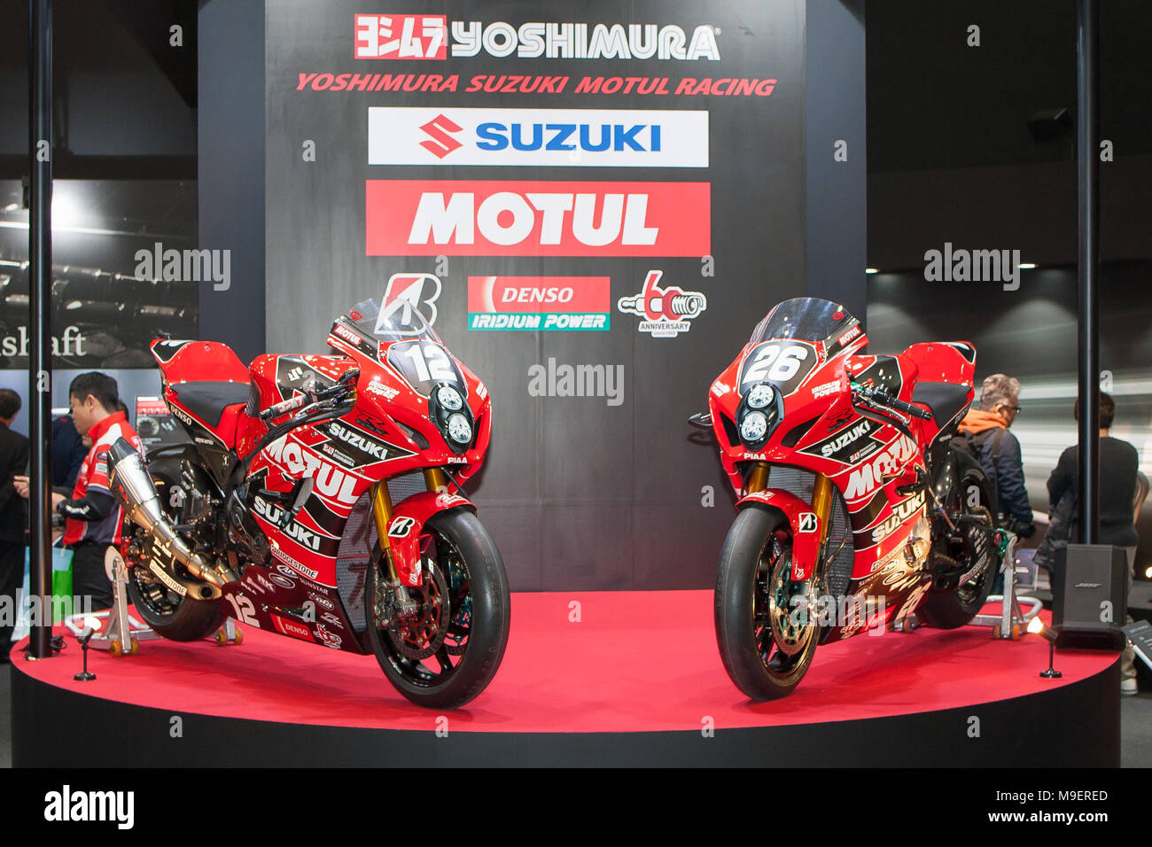 2018/03/23 Tokyo, The 45th Tokyo Motorcycle Show at Tokyo Big Sight ...