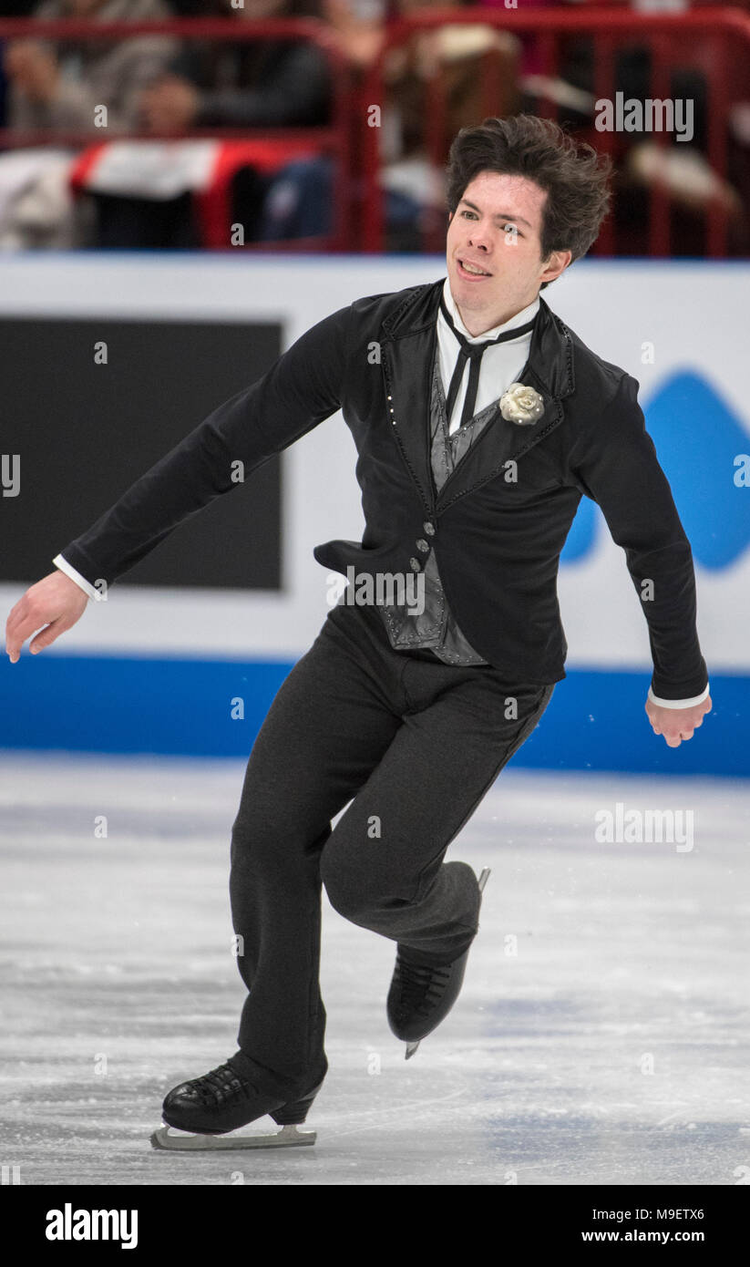 Keegan MESSING (CAN) during the ISU World Figure Skating Championships ...