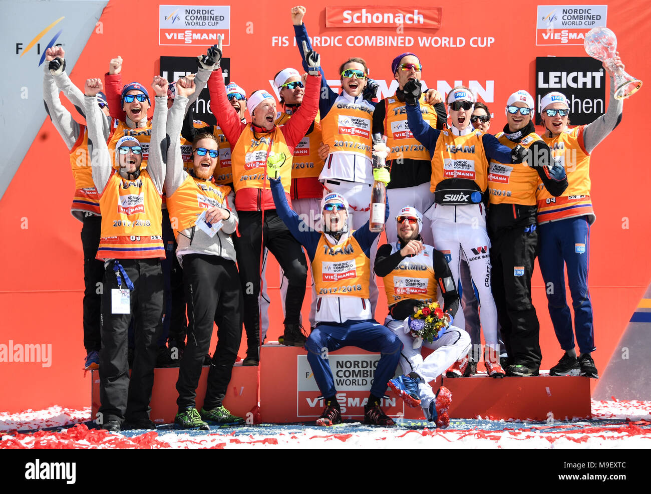 The norwegian team celebrates photo hi-res stock photography and images ...