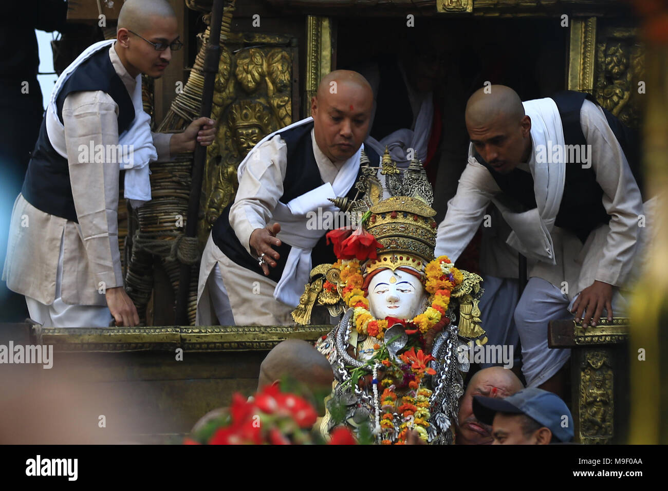 Chariot of seto machindranth hi-res stock photography and images - Alamy
