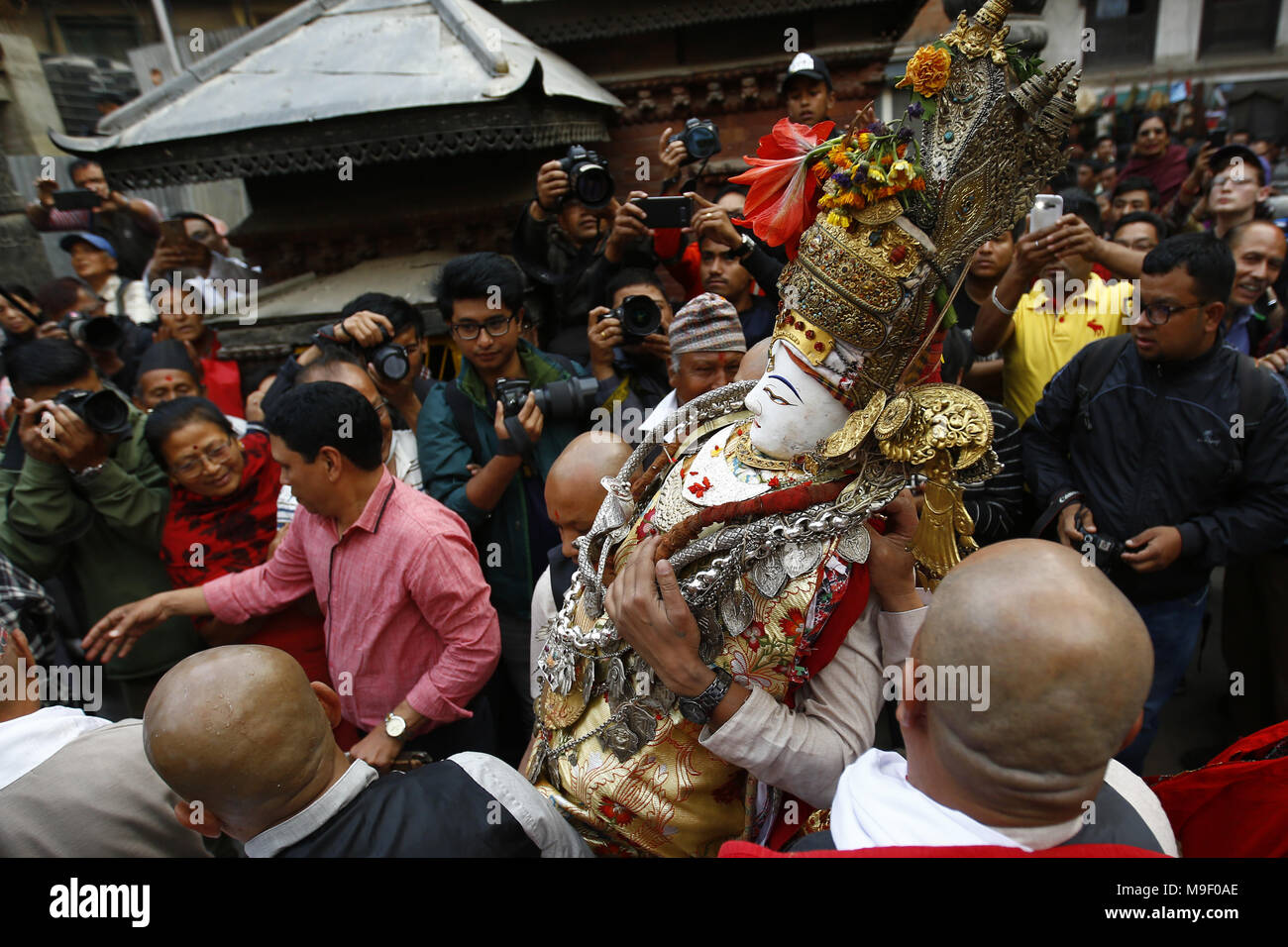 Chariot of seto machindranth hi-res stock photography and images - Alamy