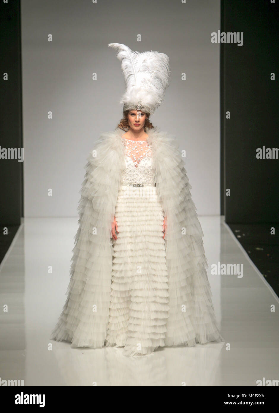 London UK 25 March 2018 Top designers Anny Lin, Ivory and Co ,Hazaar of ...