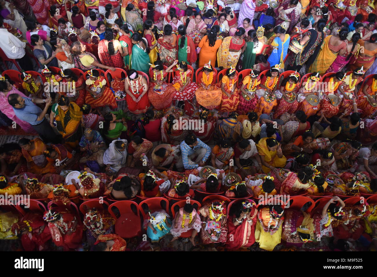 Adyapith temple hi-res stock photography and images - Alamy