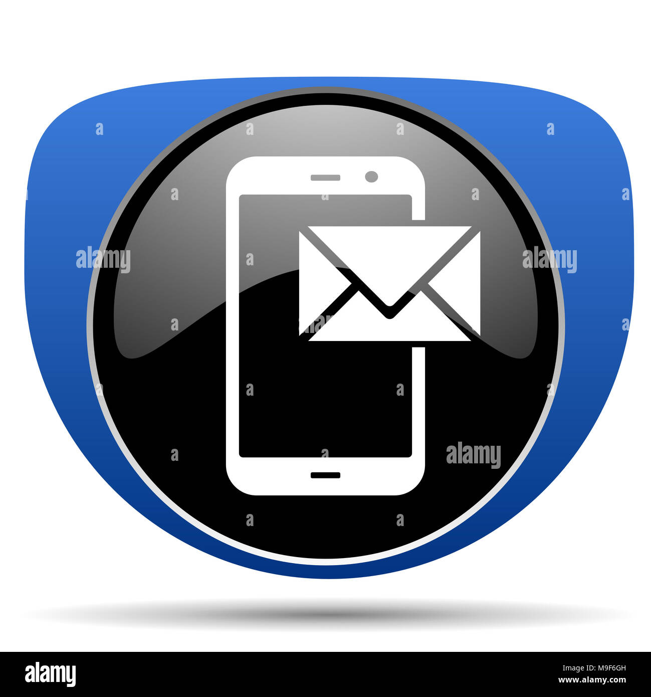Mail web icon Stock Photo - Alamy