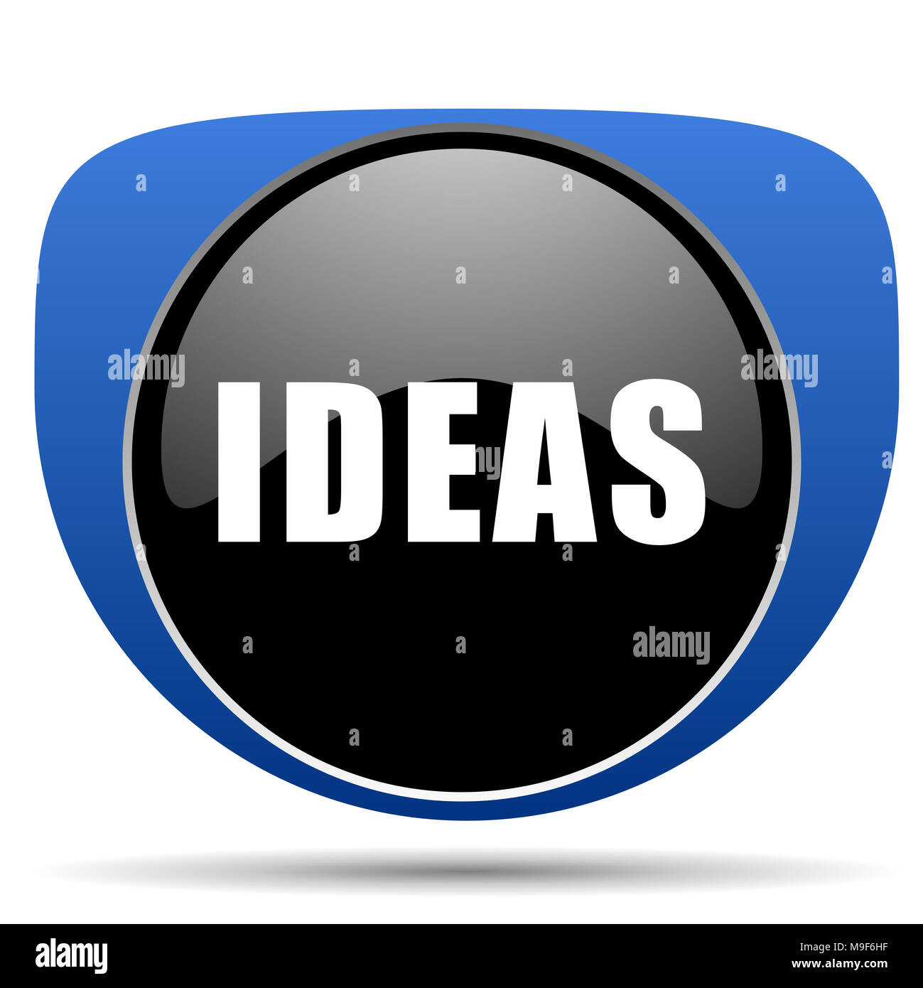 Ideas web icon Stock Photo - Alamy