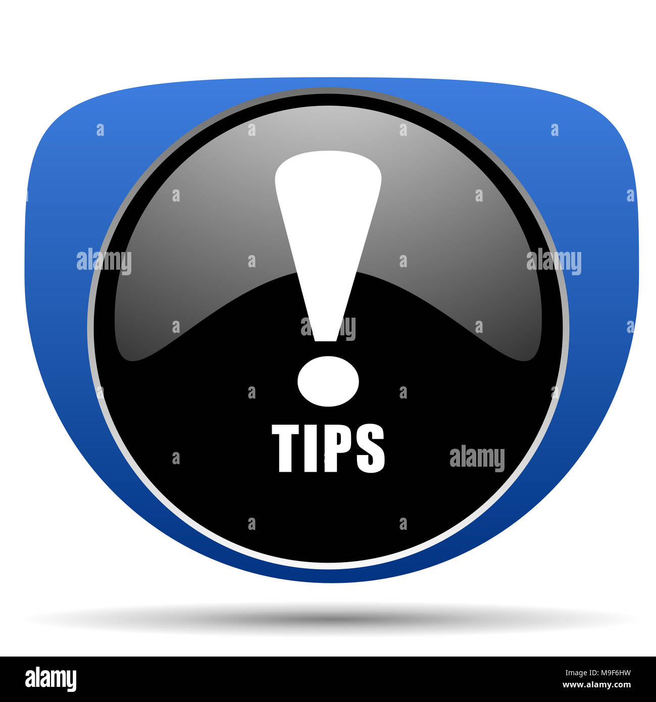 Tips web icon Stock Photo - Alamy