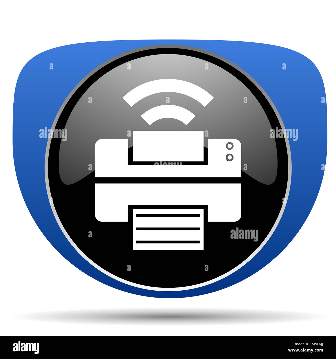 Printer web icon Stock Photo - Alamy