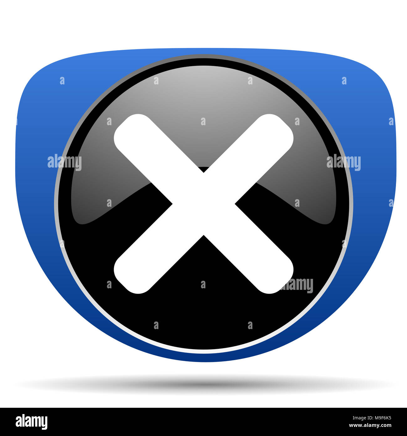 Cancel web icon Stock Photo - Alamy