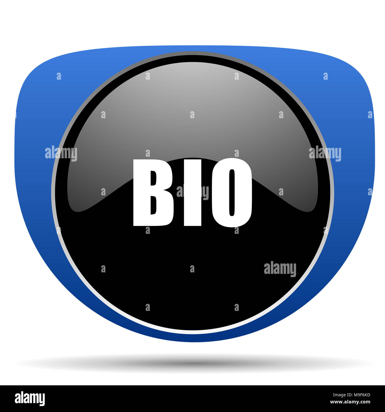Bio web icon Stock Photo - Alamy