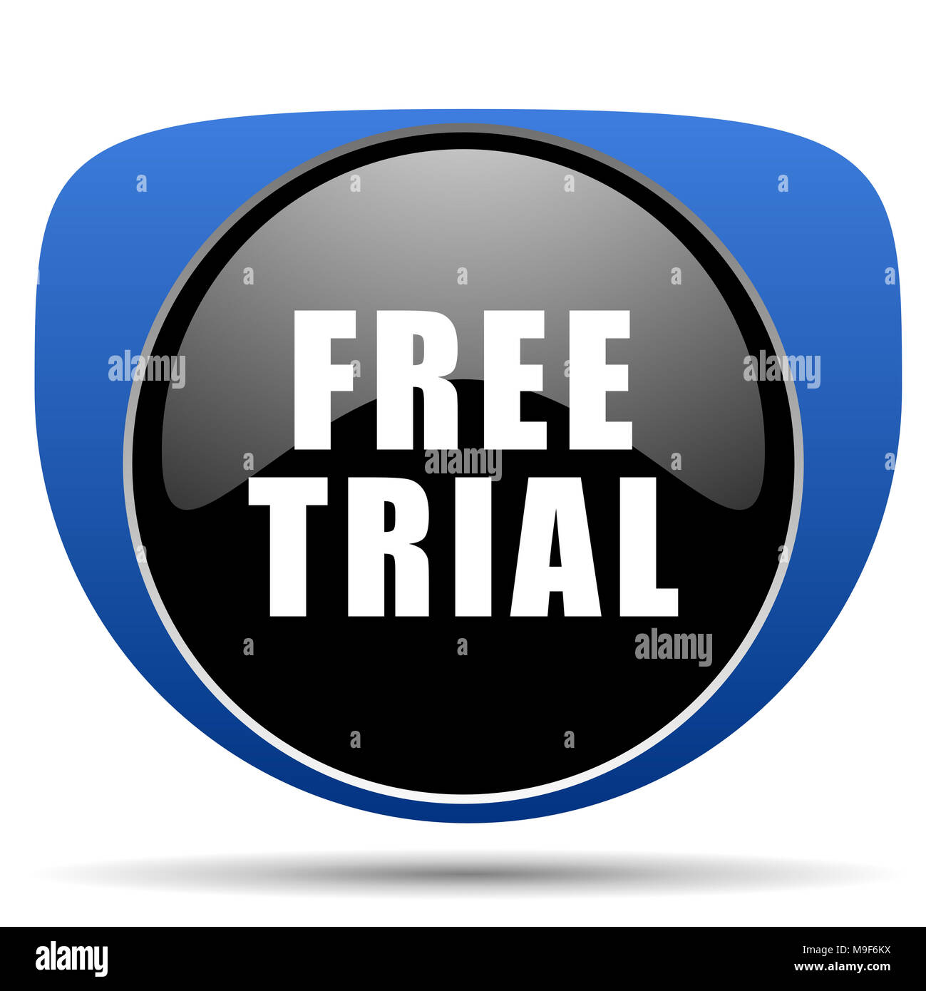 Free trial web icon Stock Photo - Alamy