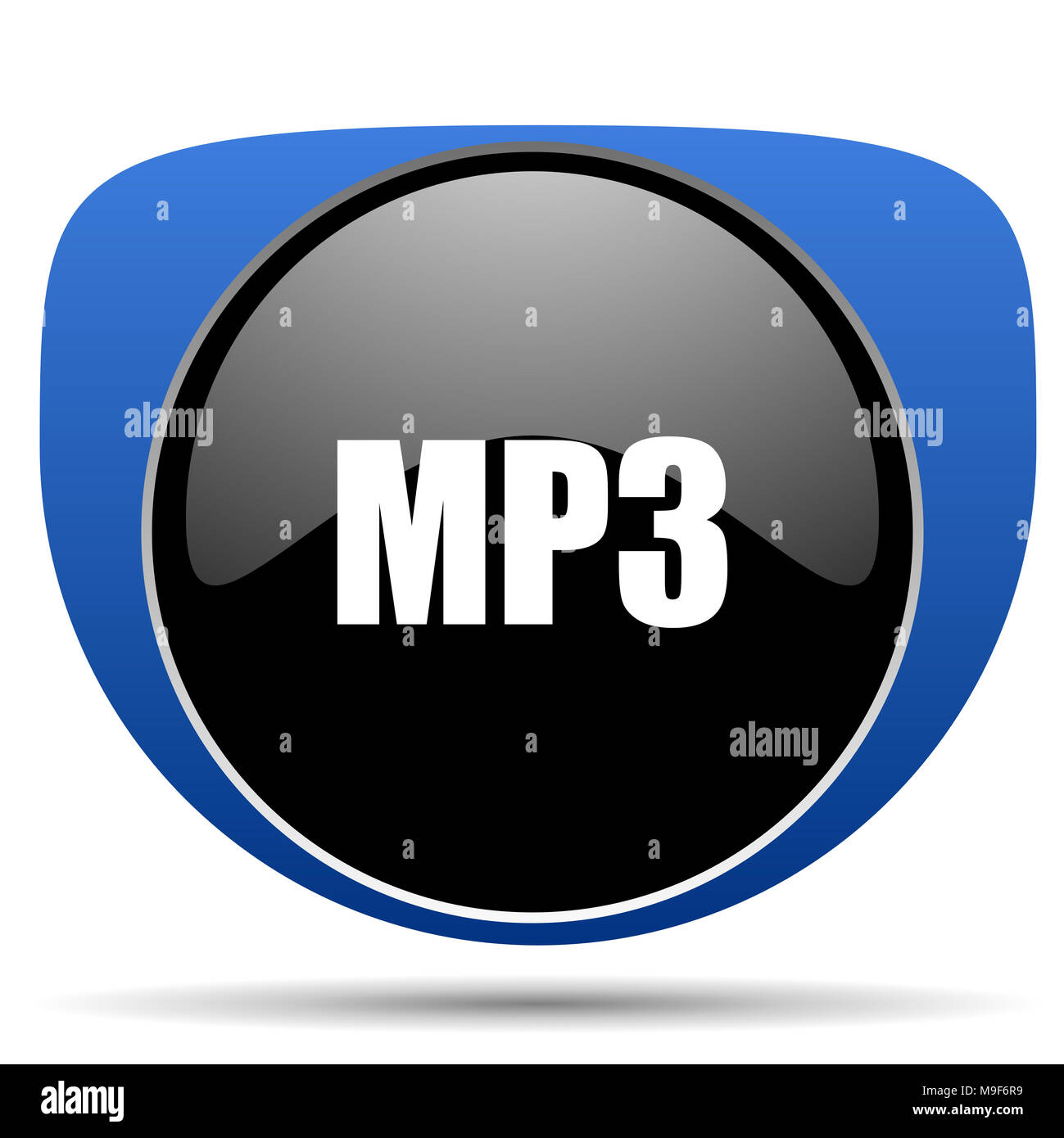 Mp3 web icon Stock Photo - Alamy