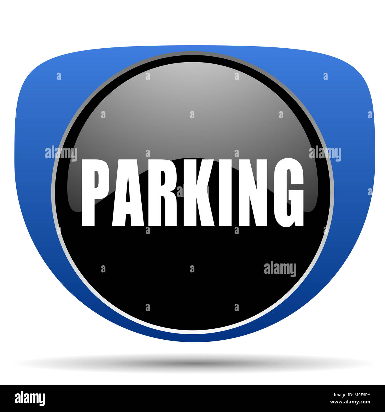 Parking web icon Stock Photo - Alamy