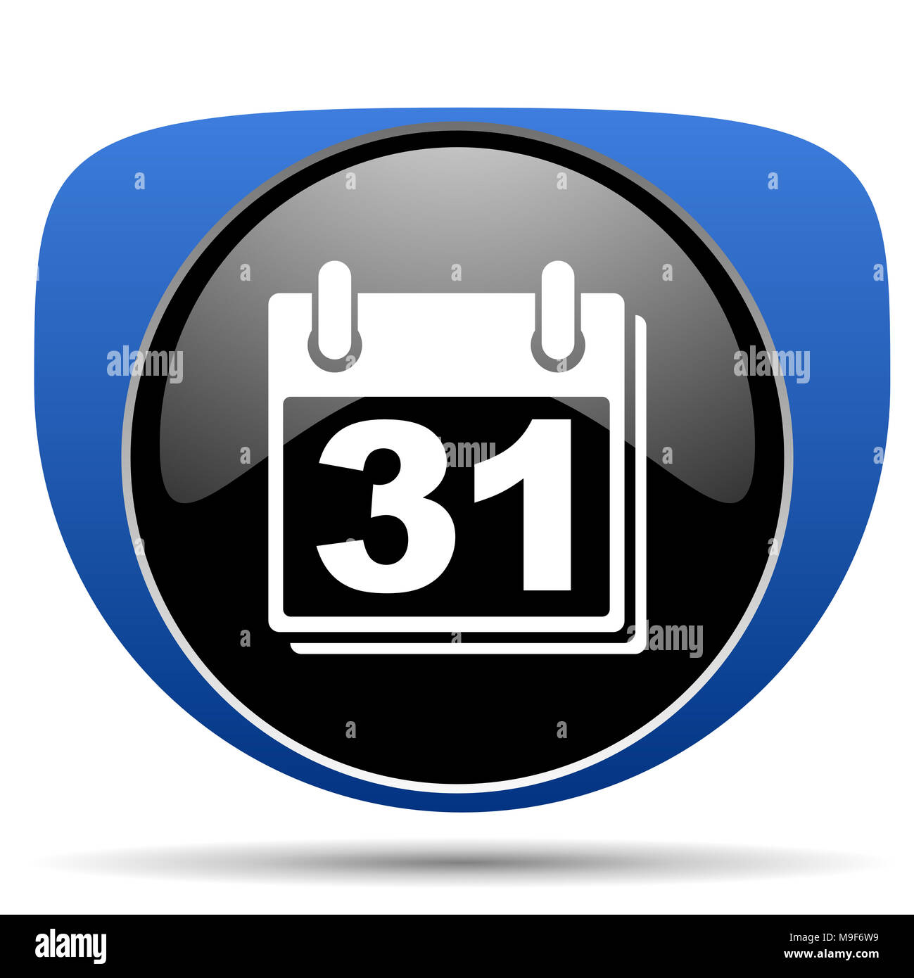 Calendar web icon Stock Photo - Alamy