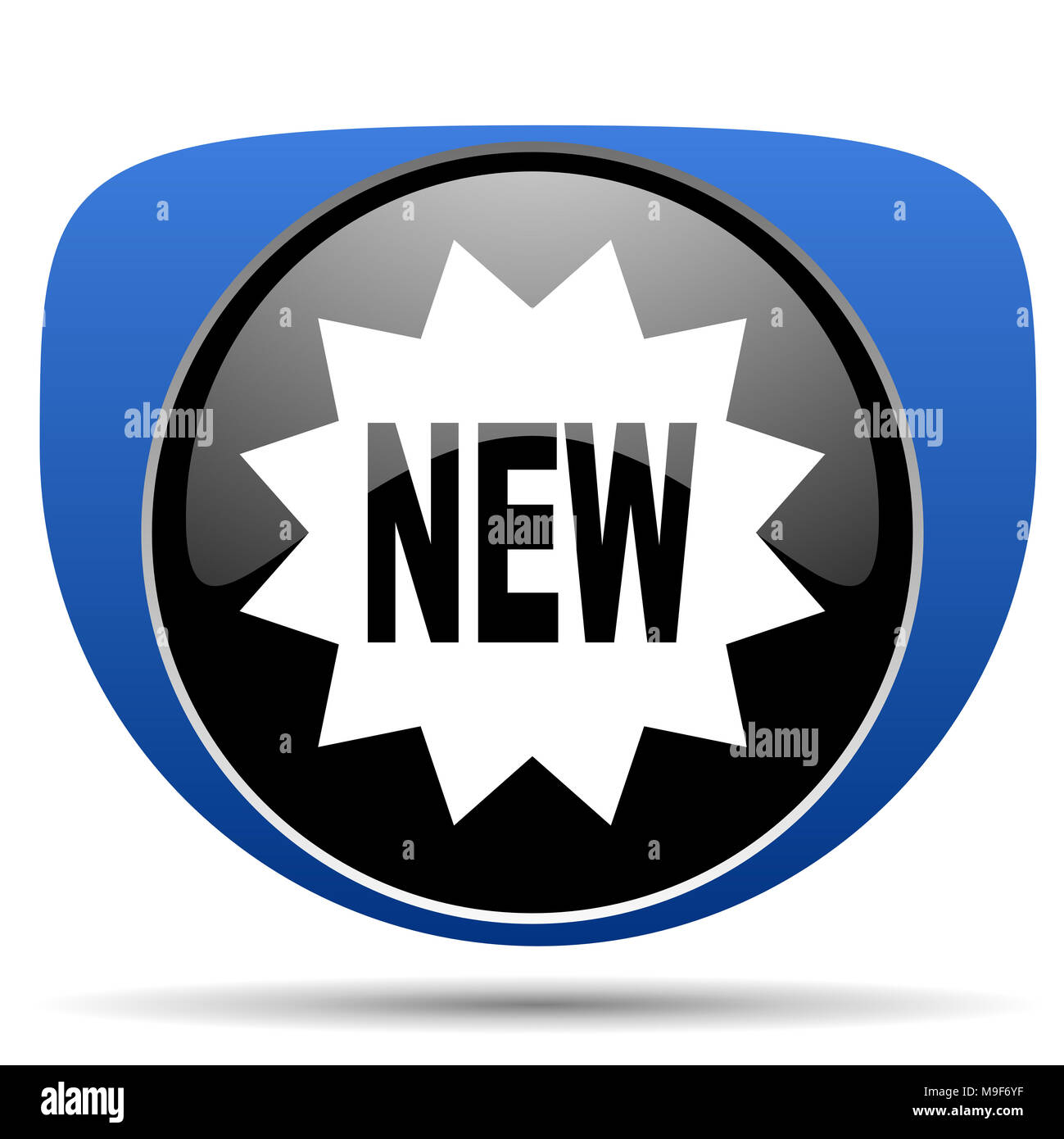 New logo sticker Cut Out Stock Images & Pictures - Alamy