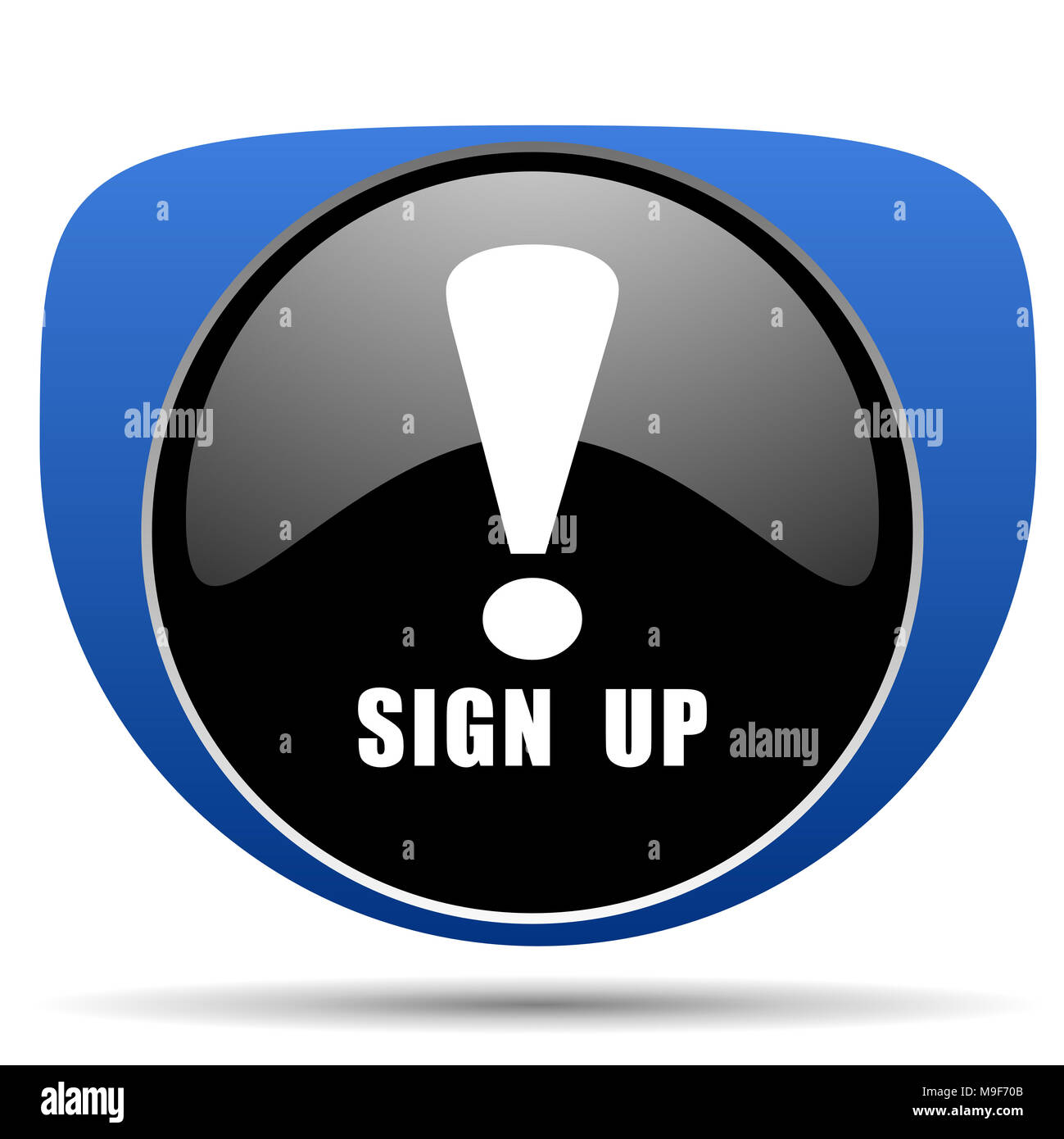 Sign up web icon Stock Photo - Alamy