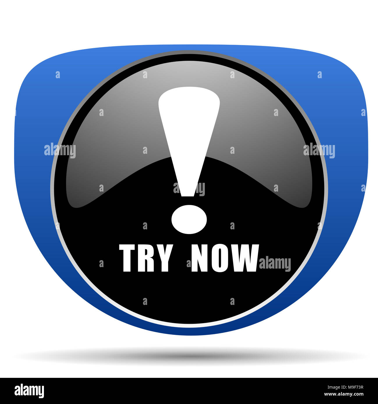 Try now web icon Stock Photo - Alamy