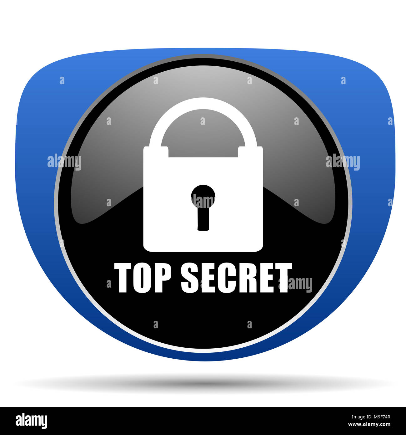 Top seret web icon Stock Photo - Alamy