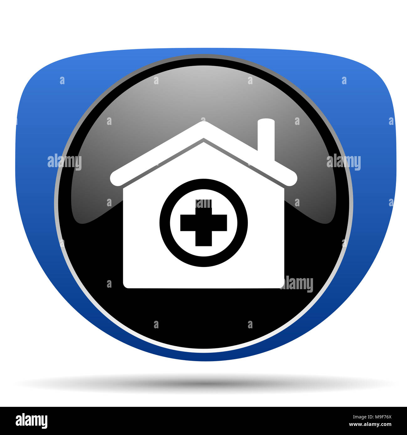Hospital web icon Stock Photo - Alamy