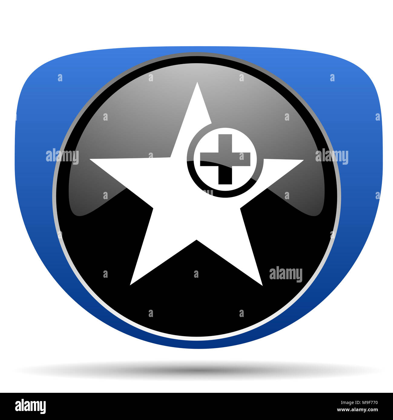 Star web icon Stock Photo - Alamy