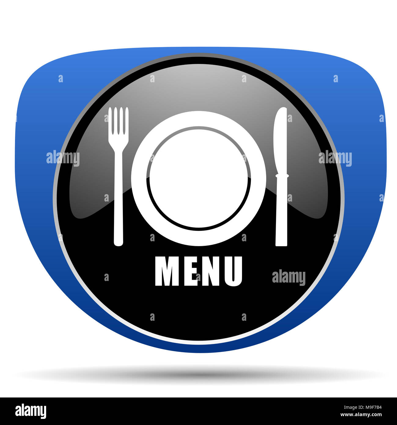 Menu web icon Stock Photo - Alamy