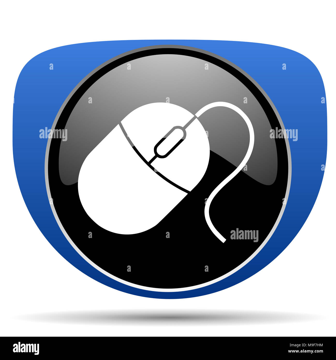 Mouse web icon Stock Photo - Alamy