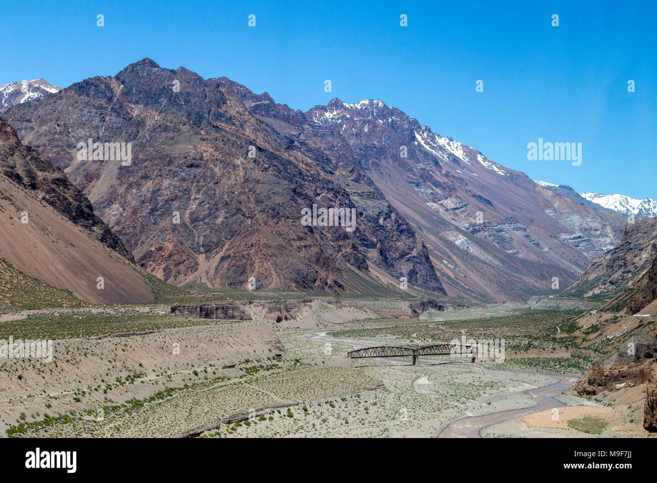 National Route 7 in Argentina Stock Photo - Alamy