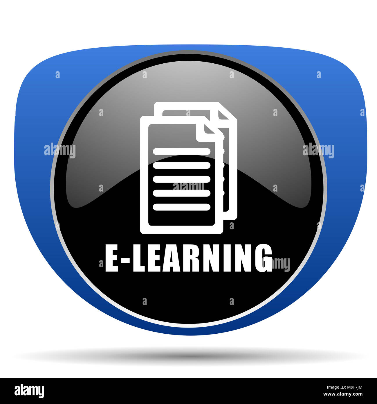 Learning web icon Stock Photo - Alamy