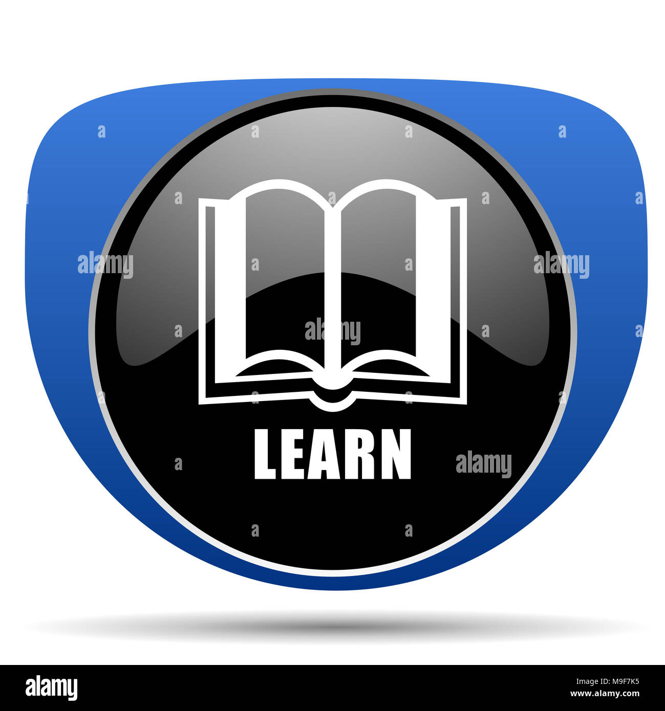 Learn web icon Stock Photo - Alamy