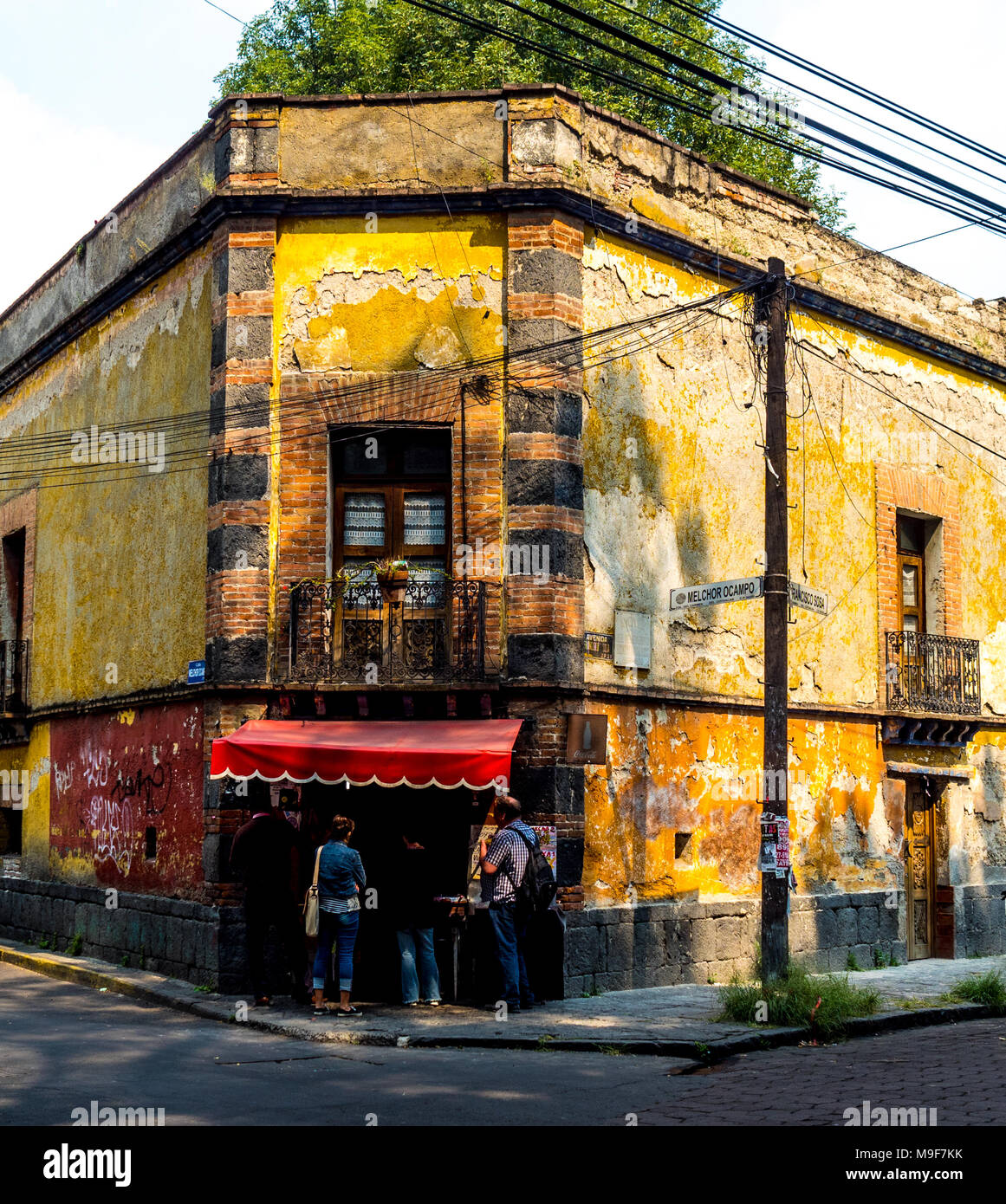 Corner Store in Coyoacan Stock Photo - Alamy