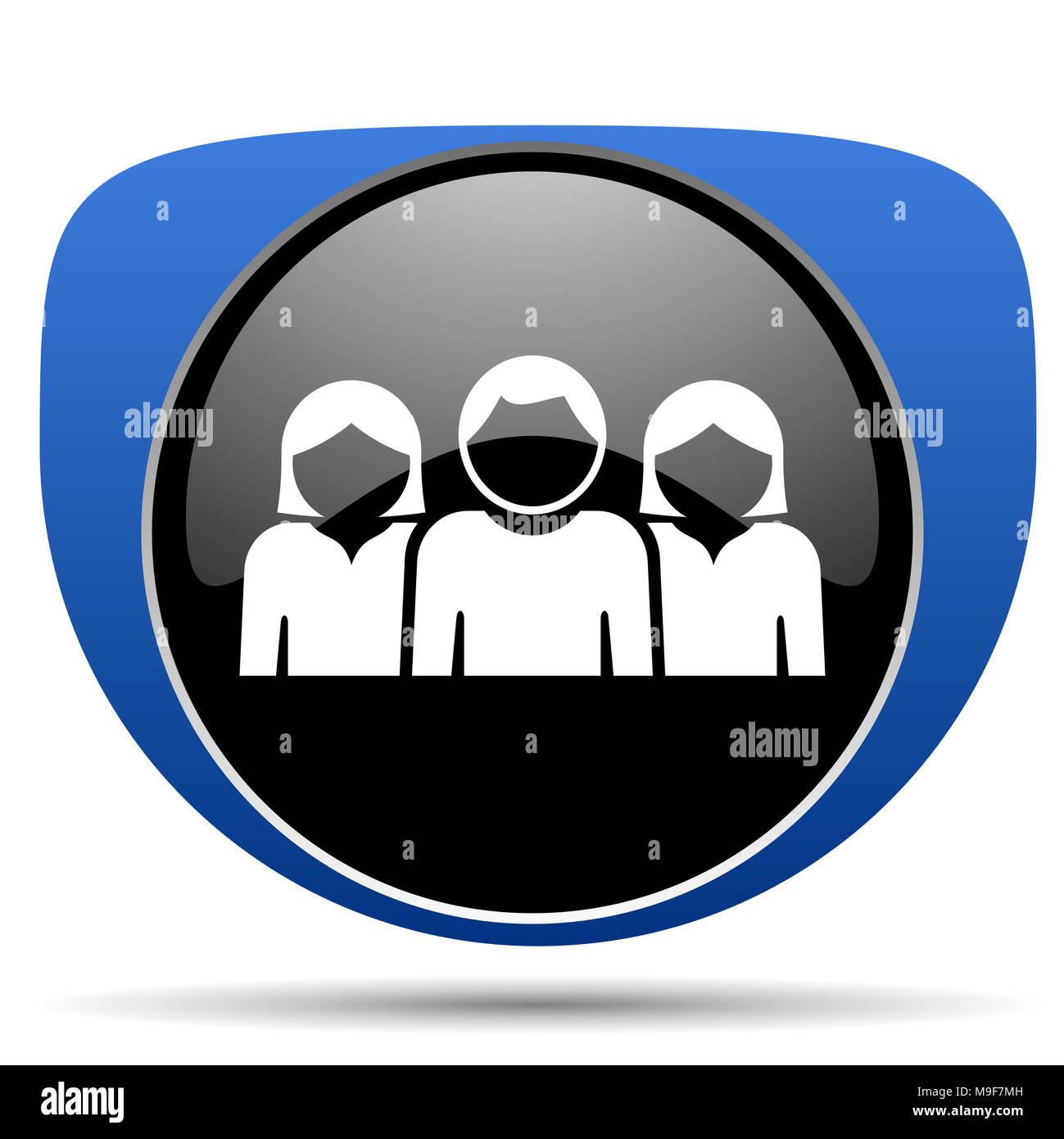 People web icon Stock Photo - Alamy