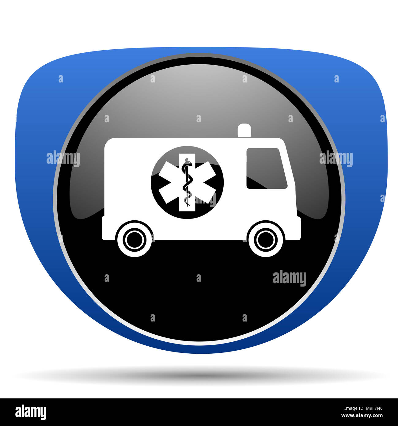 Ambulance service logo Cut Out Stock Images & Pictures - Alamy
