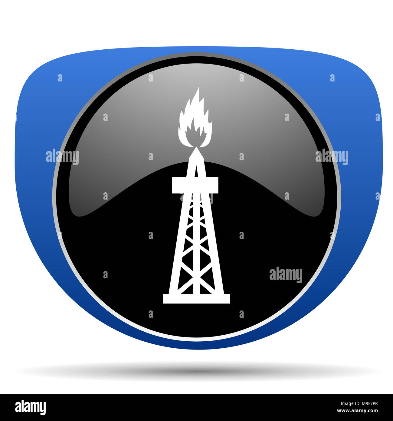 Gas web icon Stock Photo - Alamy