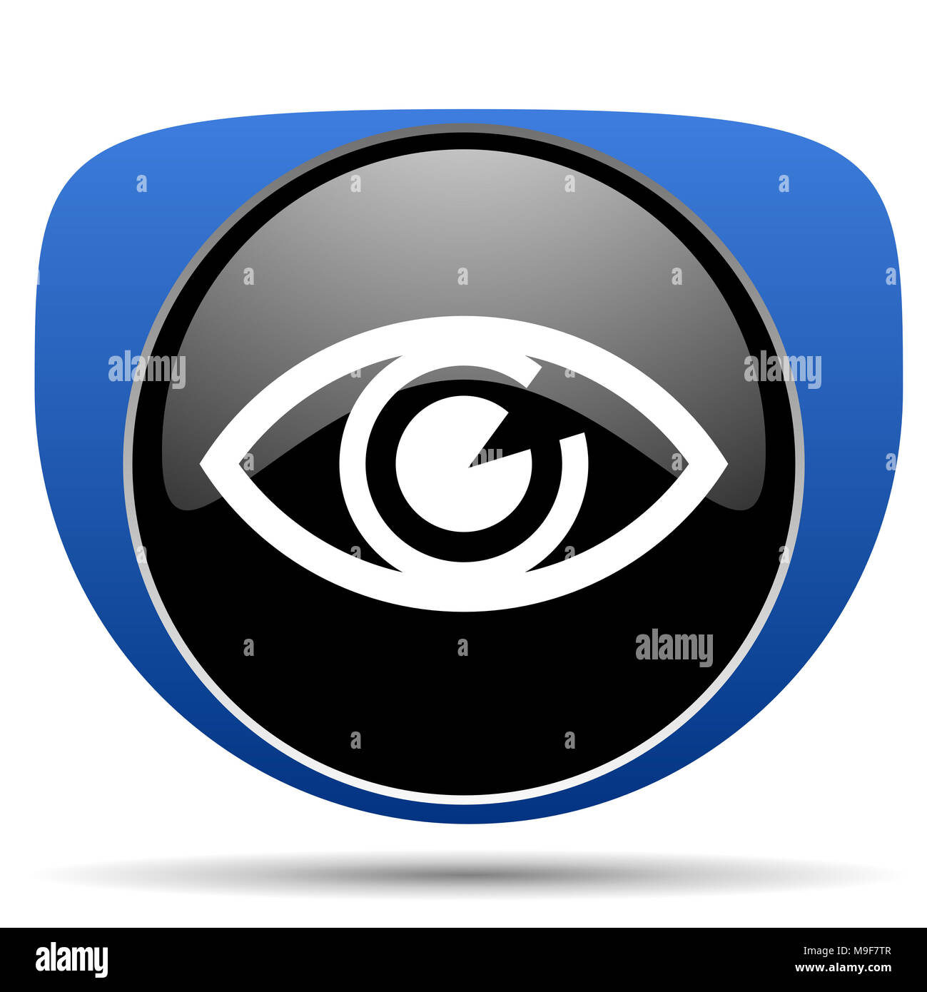 Eye web icon Stock Photo - Alamy