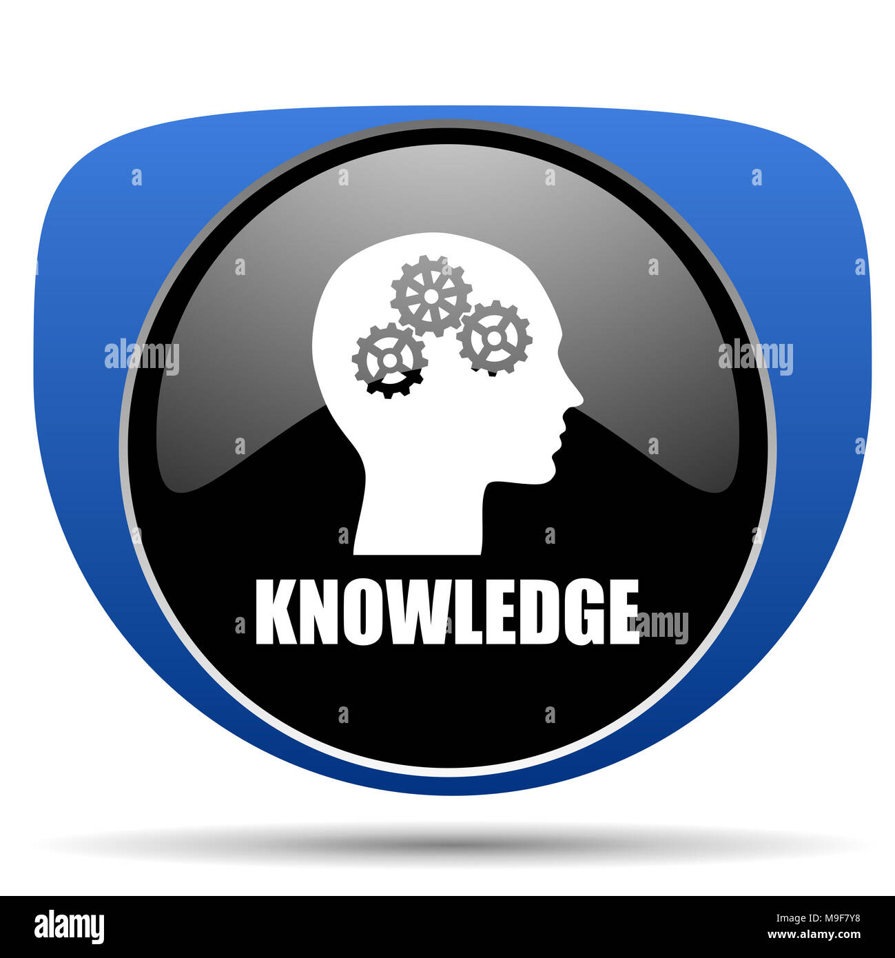 Knowledge web icon Stock Photo - Alamy