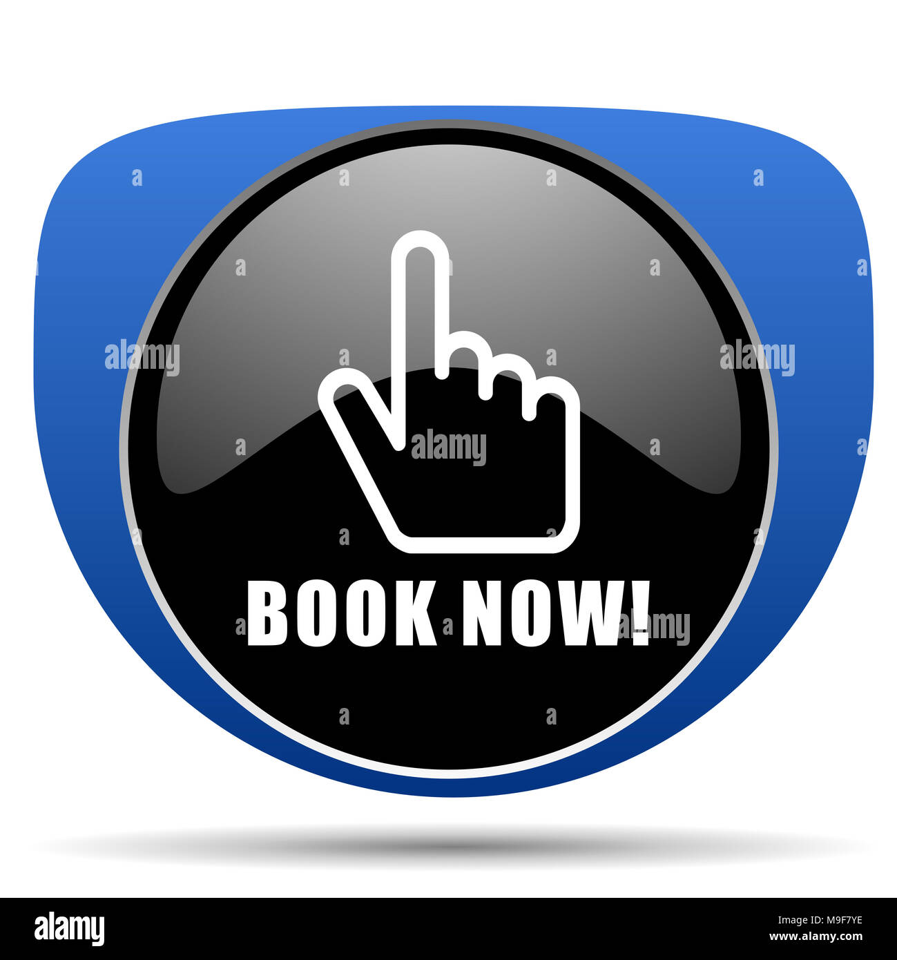 Book now web icon Stock Photo - Alamy