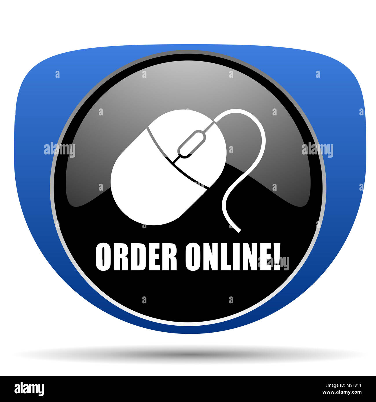 Order online web icon Stock Photo - Alamy