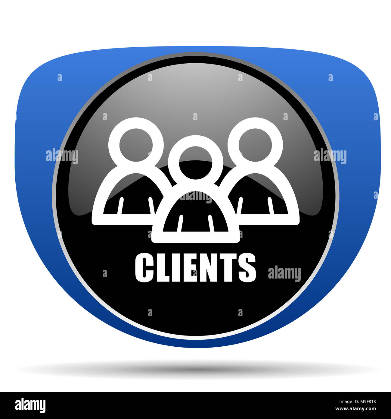 Clients web icon Stock Photo - Alamy