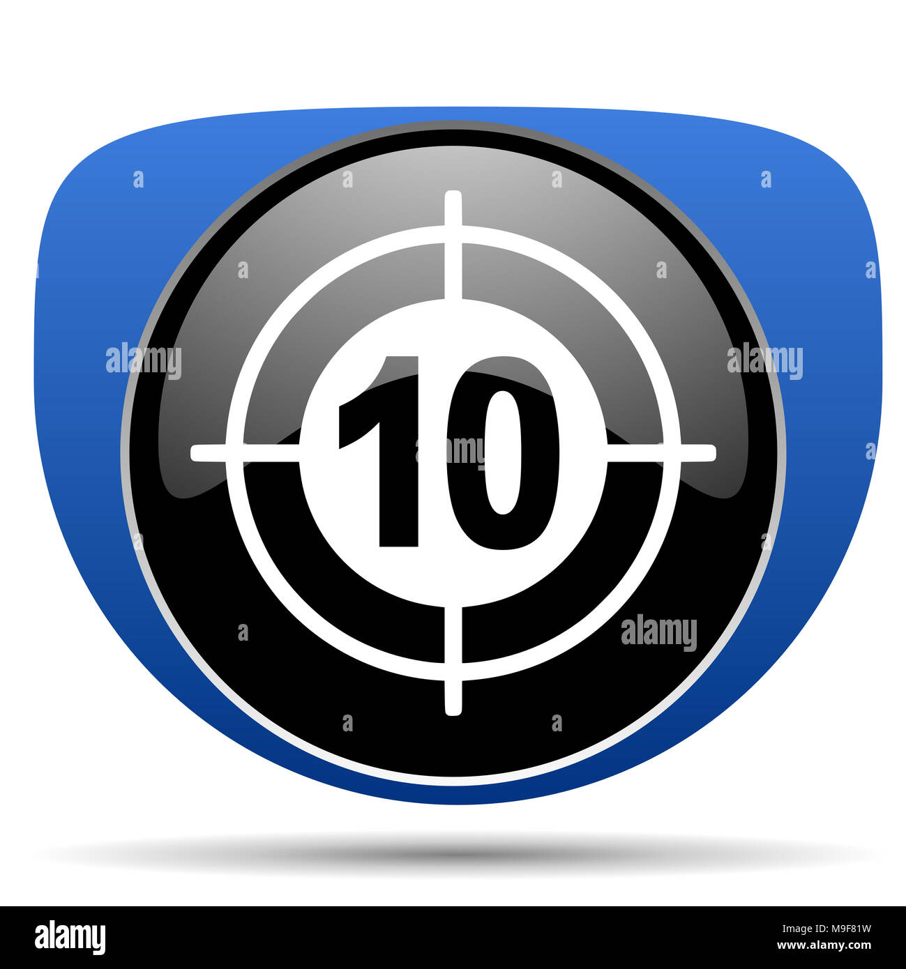 Target web icon Stock Photo - Alamy