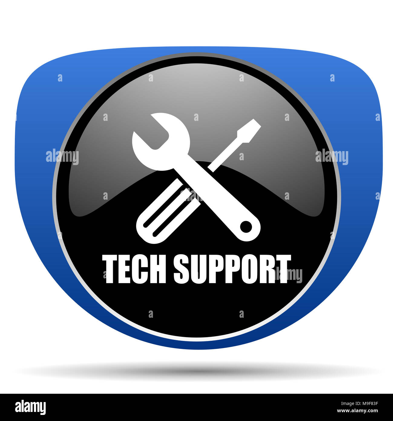 Technical support web icon Stock Photo - Alamy