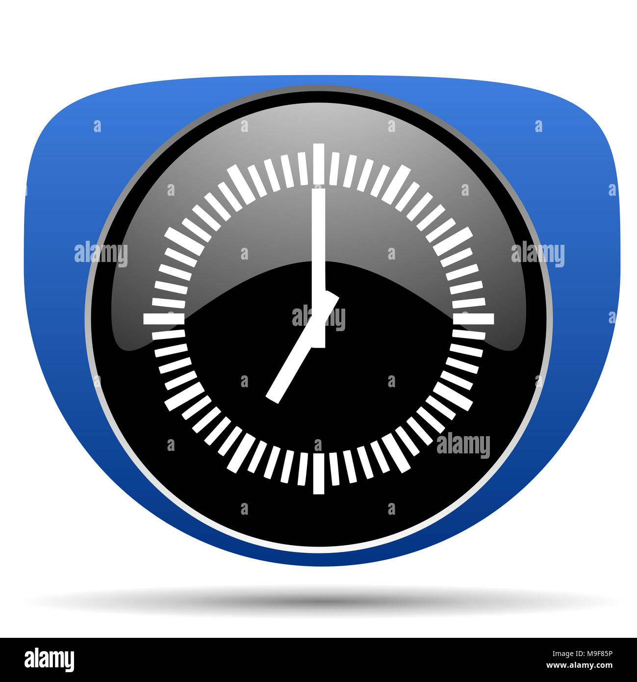Time web icon Stock Photo - Alamy