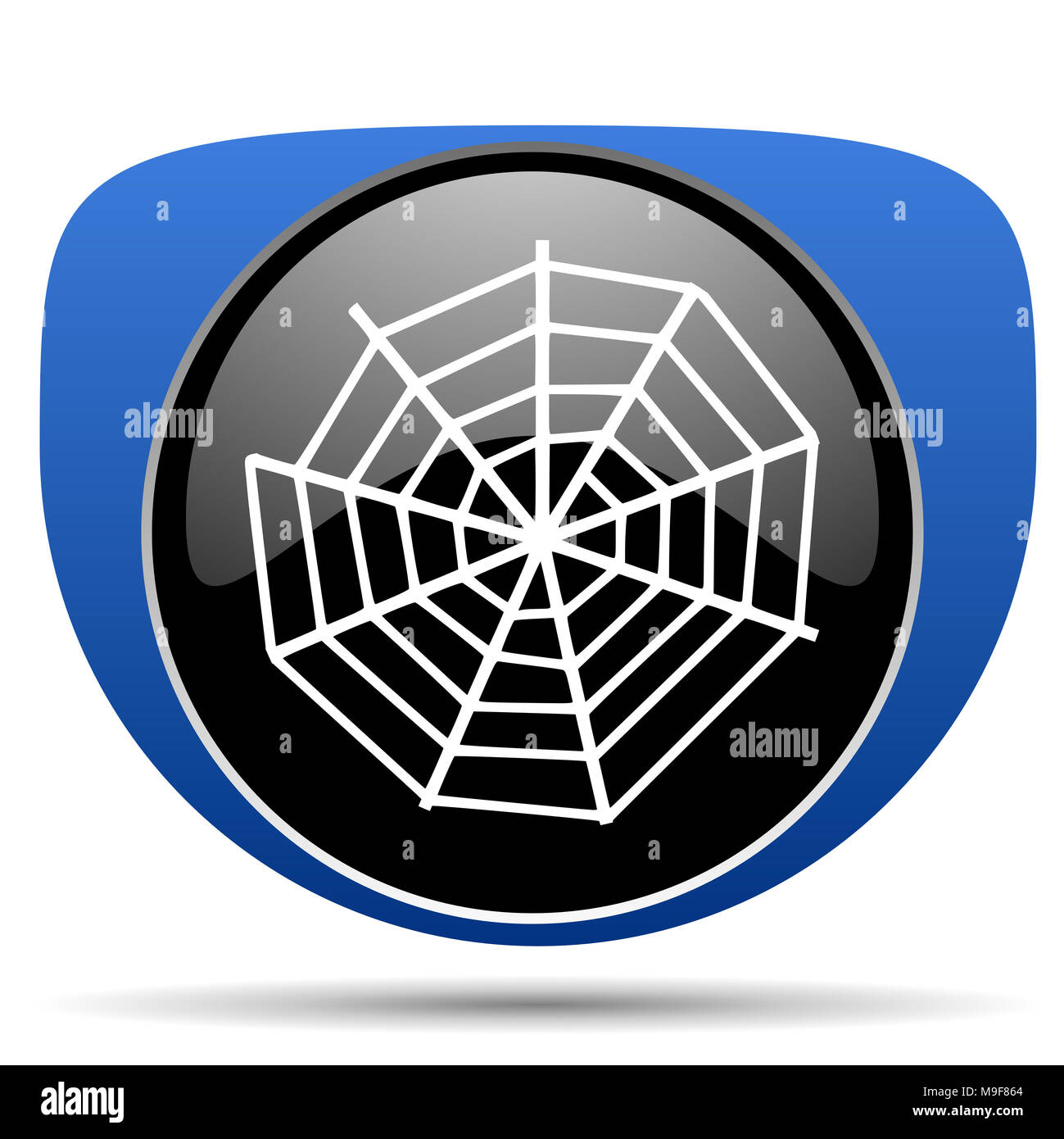 Spider web logo hi-res stock photography and images - Alamy