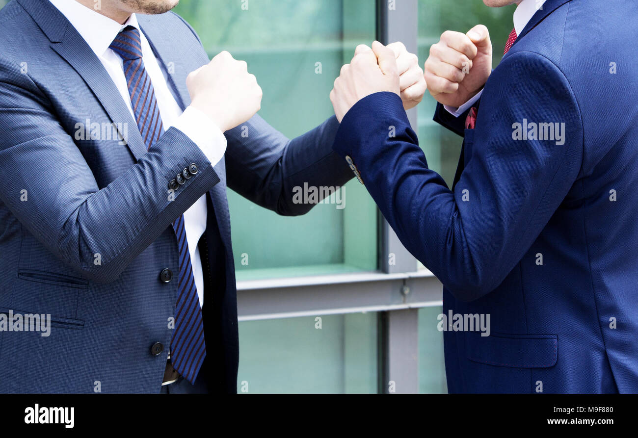 Two men fight suit hi-res stock photography and images - Alamy