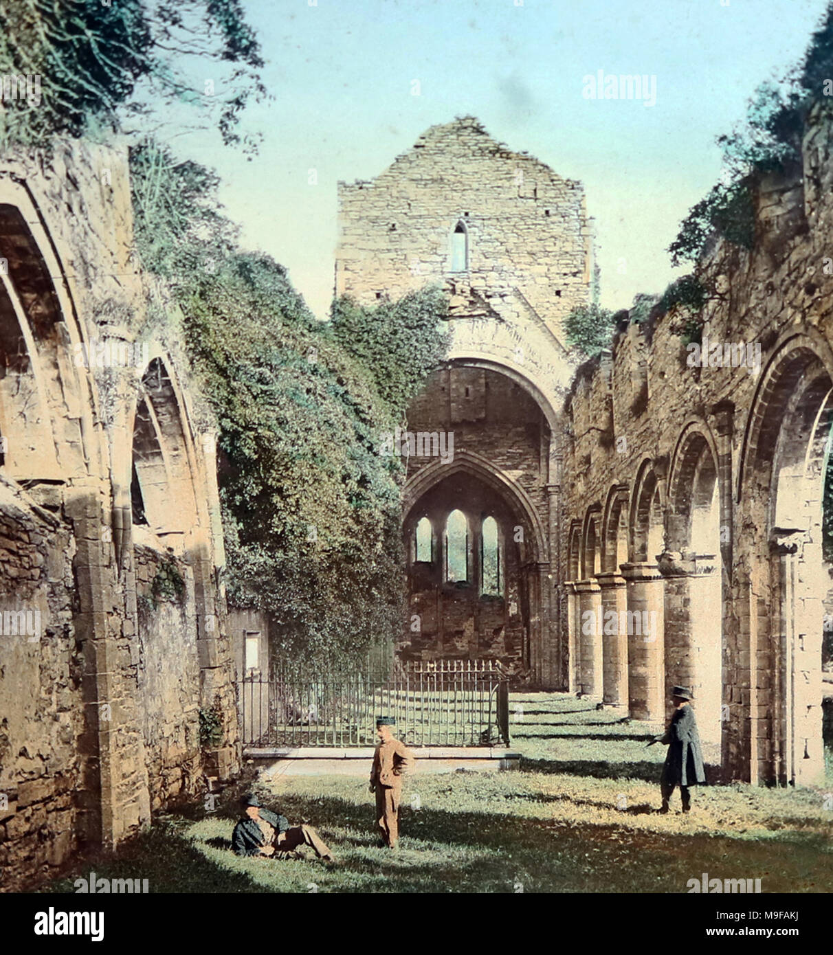 Boyle Abbey, Roscommon, Ireland, Victorian period Stock Photo - Alamy