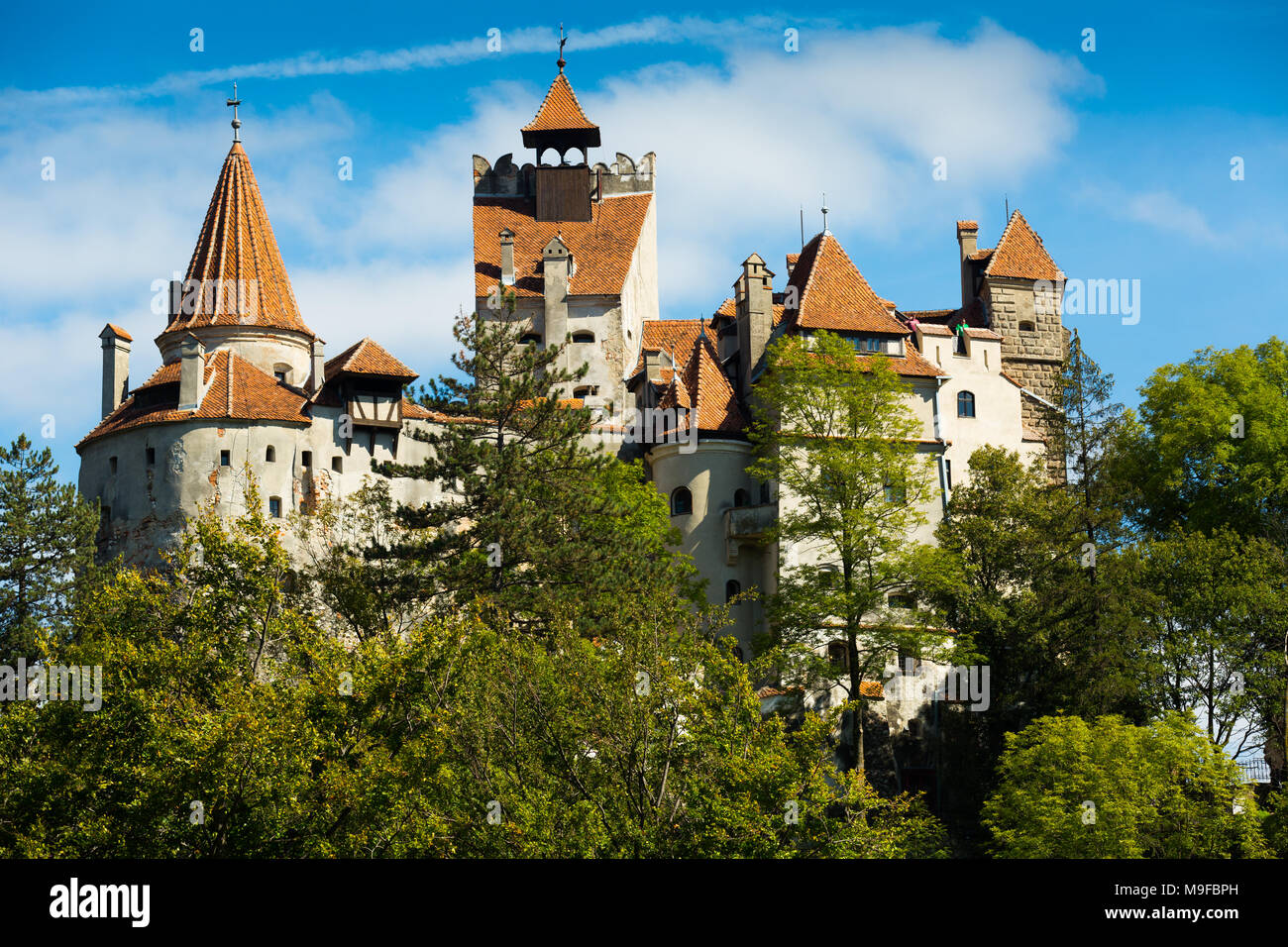 Bran castle known as Dracula's castle, Brasov, Romania Stock Photo - Alamy