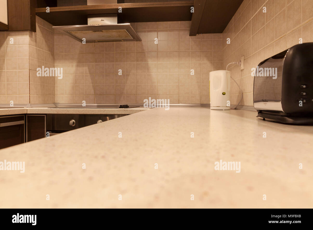 working area in the kitchen, close up Stock Photo - Alamy