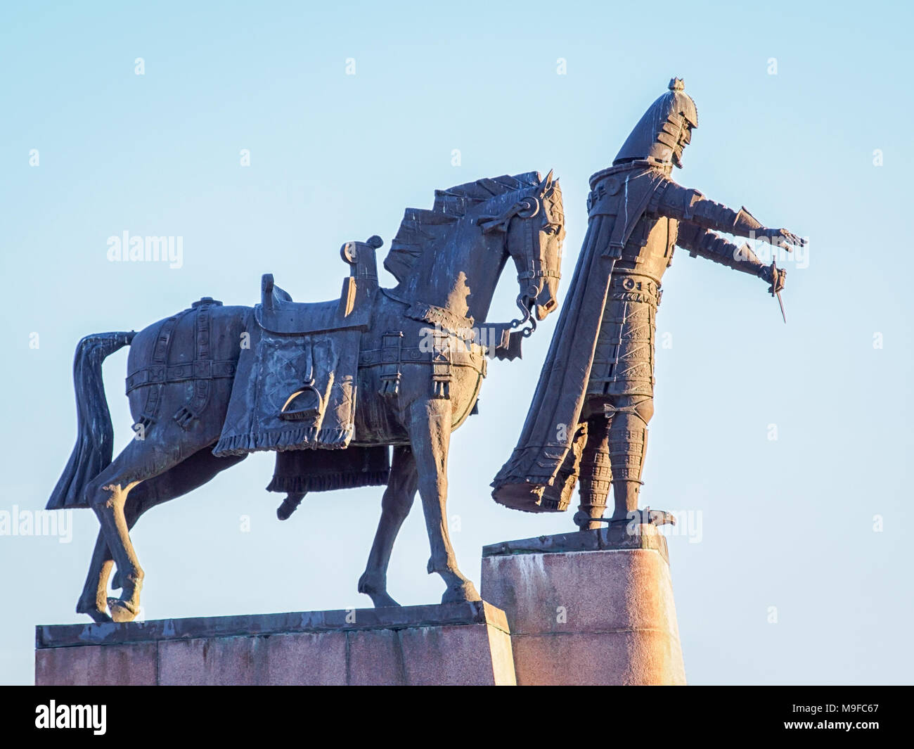 Statue grand duke gediminas hi-res stock photography and images - Alamy