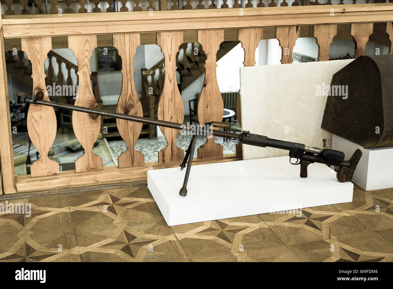 Old Anti tank rifle PTRD-41 Degtyaryova 1941 Stock Photo - Alamy