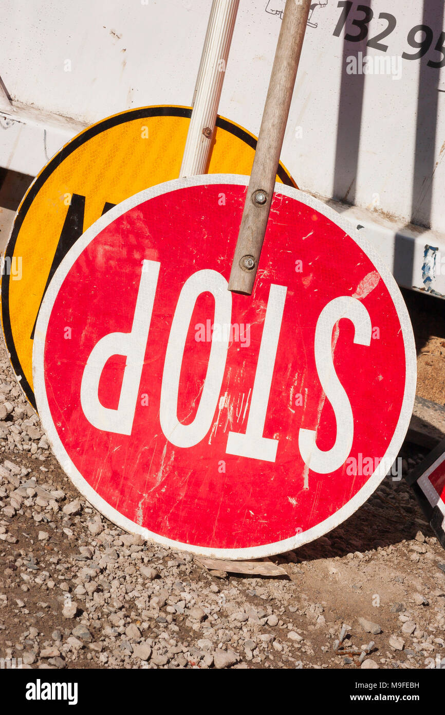 Stop sign australia hi-res stock photography and images - Alamy