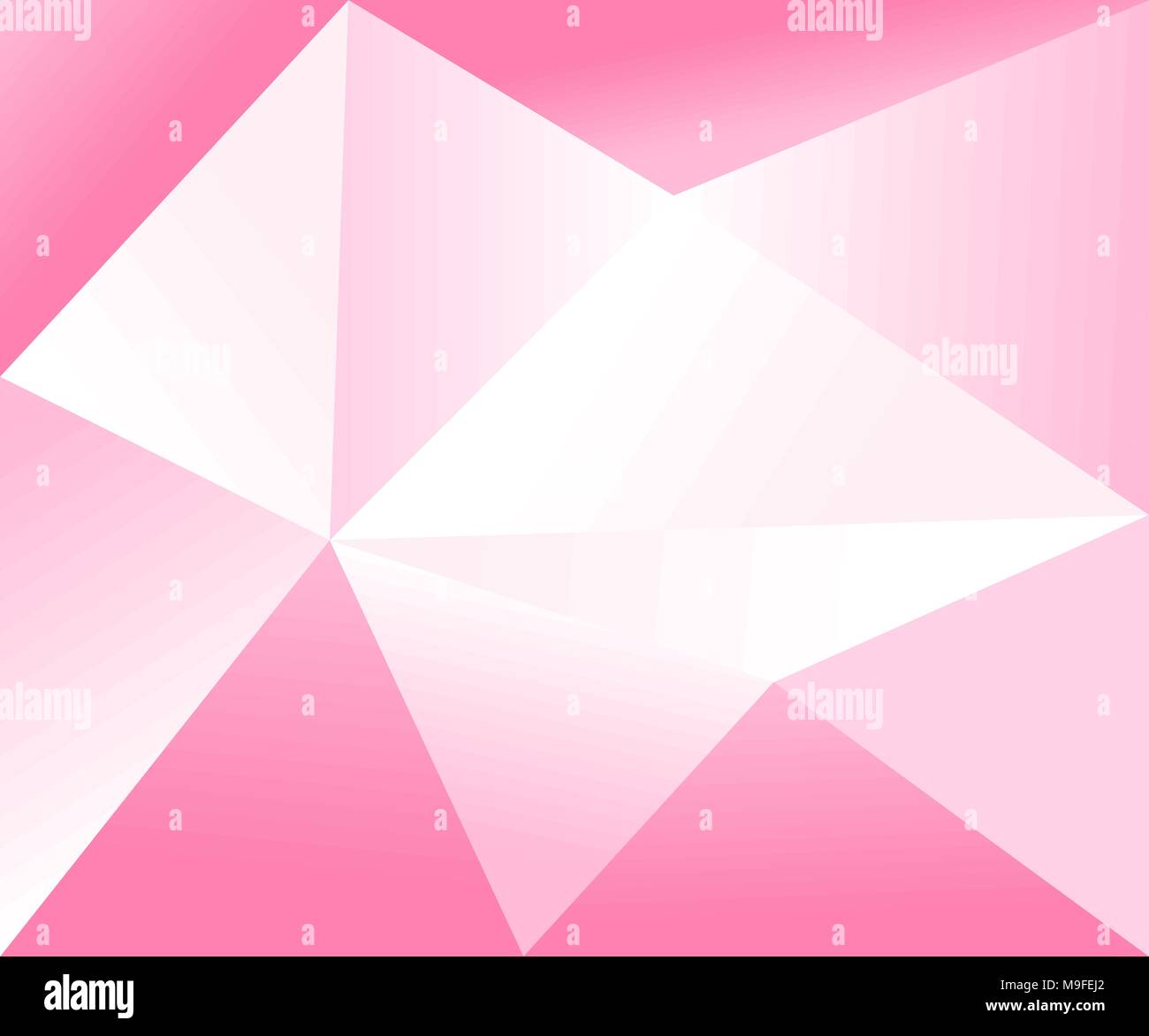 Geometric pattern of gradient pink color. Vector illustration, EPS10 ...