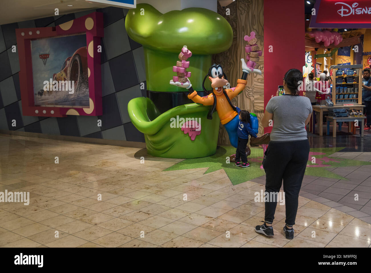 Orlando, Florida International Airport Goofy Statue Stock Photo - Alamy